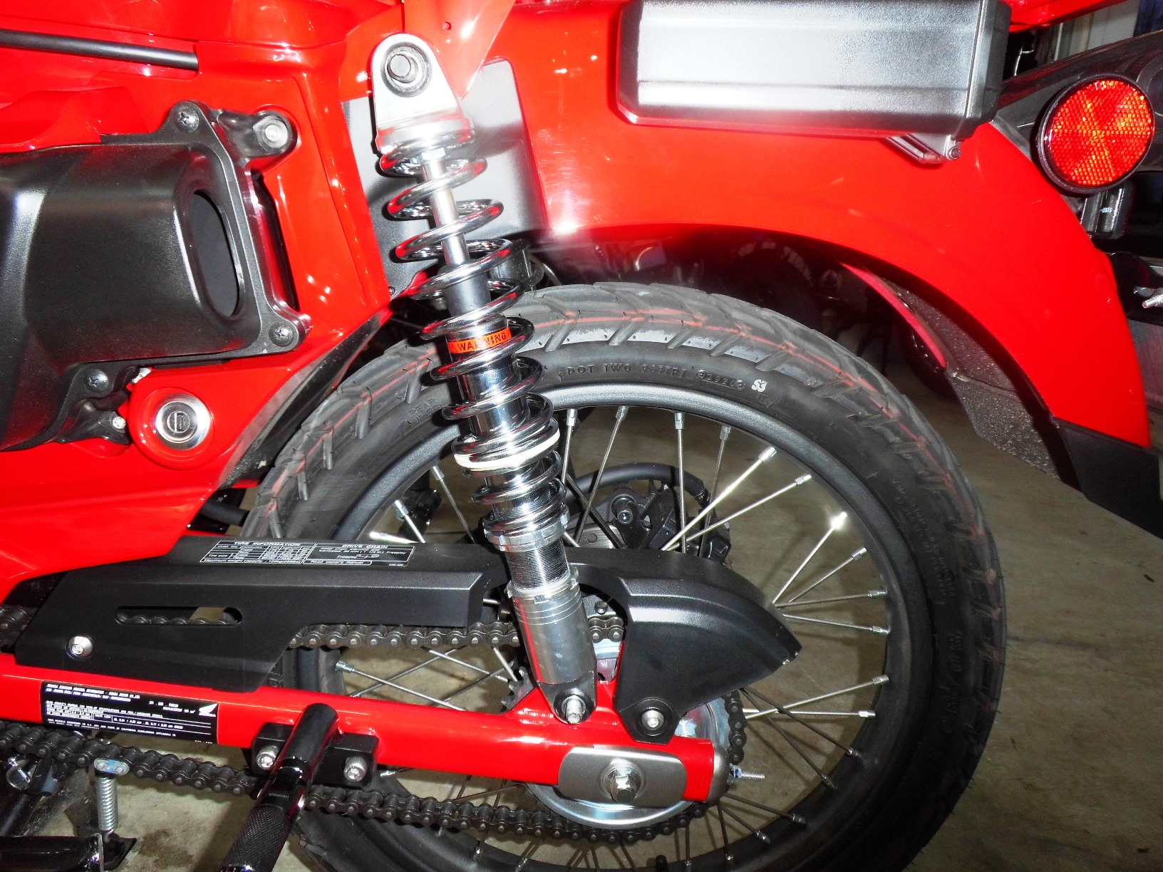 Option for rear shock, not yss | Honda Trail 125 Forum